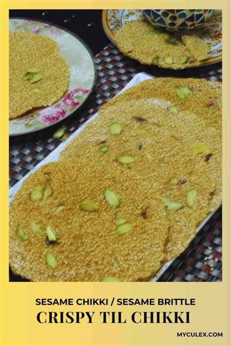 Perfect Til Chikki Delight Sesame Brittle • My Culinary Expressions