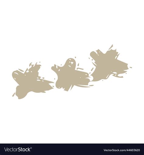 abstract shape modern art design element vector image