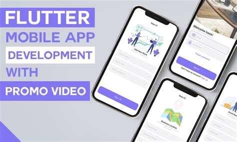 Develop Awesome Android Ios Mobile Apps Using Flutter With Promo Video