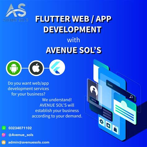 umair khan on linkedin flutter app development with avenue sol s