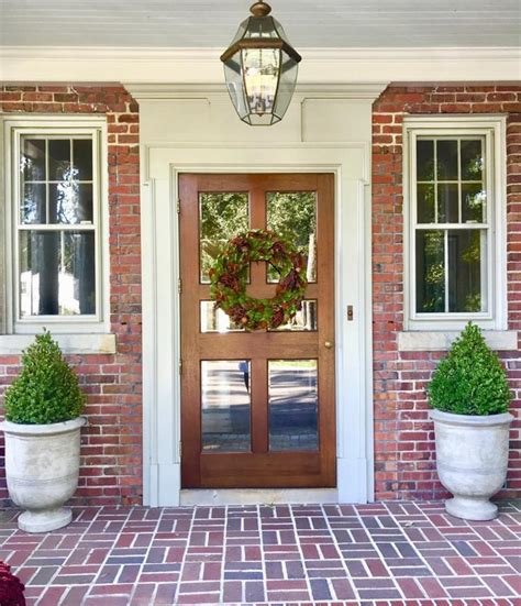 Front Door Colors For Brick Houses Top Front Door Colors Gambrick