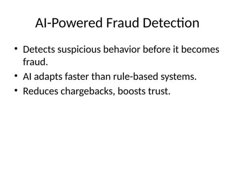 Ai In Payment Transforming Transactions In 2025 Pptx