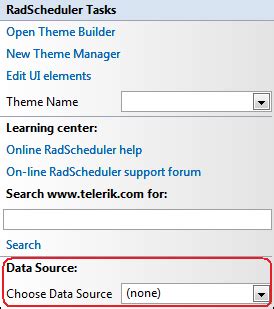 Codeless Data Binding In RadScheduler For WinForms Q