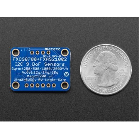 Adafruit Precision Nxp 9 Dof Breakout Board Fxos8700 Fxas21002 At Mg Super Labs India