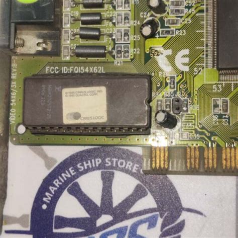 Cirrus Logic Fccid Fqi54x62l Cl Gd5446bv Hc B Pci Video Card Marine Ship Store