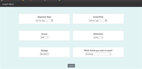 Github Csri3026flight Fare Prediction