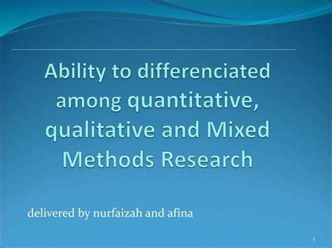 Ppt Research Method 1ppt