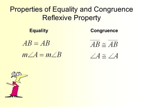 Reflexive Property Of Equality