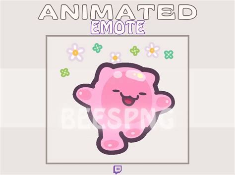 Animated Twitch Emote Spring Emotes For Twitch Jelly Squid Emote Squid Emotes Hype