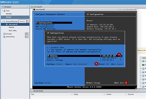 Change IP And NIC Of Vmware Vcenter Virtualization Spiceworks Community