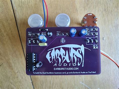 Earburst Audio Dual Oscillator Synth Reverb