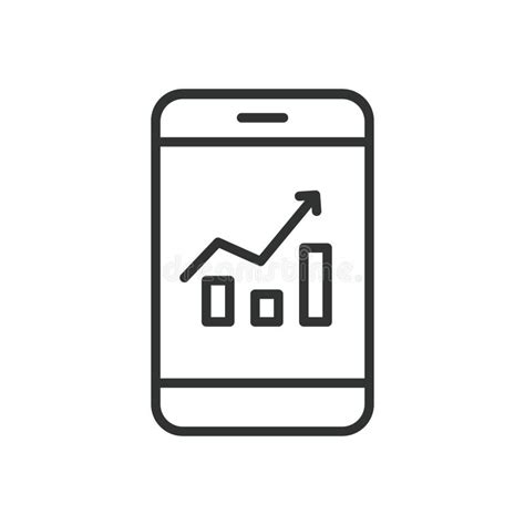 Statistic For Users Icon In Line Design Statistic Users Analysis