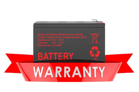 밀봉 된 Ups 배터리 보증 개념 흰색 배경에서 격리된 3d 렌더링 3차원 형태에 대한 스톡 사진 및 기타 이미지 3차원