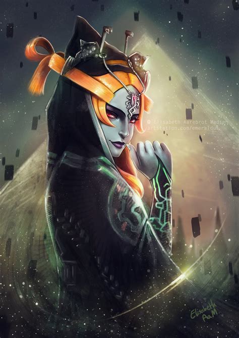 Midna True Form Zelda No Densetsu Twilight Princess Image By