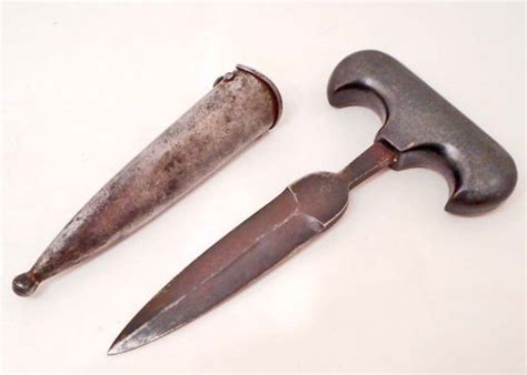 Old West Will And Finck Sf Cal Cowboy Era Push Dagger W May 24 2015