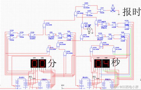 西电数电大作业 数字电子钟逻辑电路设计 csdn博客