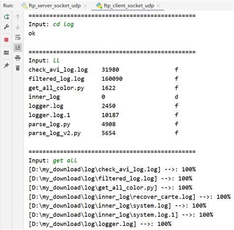 Python使用socket的UDP协议实现FTP文件服务功能 python 脚本之家
