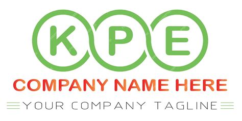 premium vector kpe letter logo design