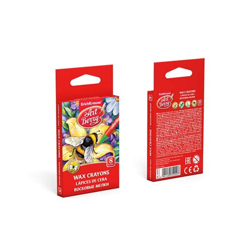 Восъчни моливи 8 цвята Emag Bg
