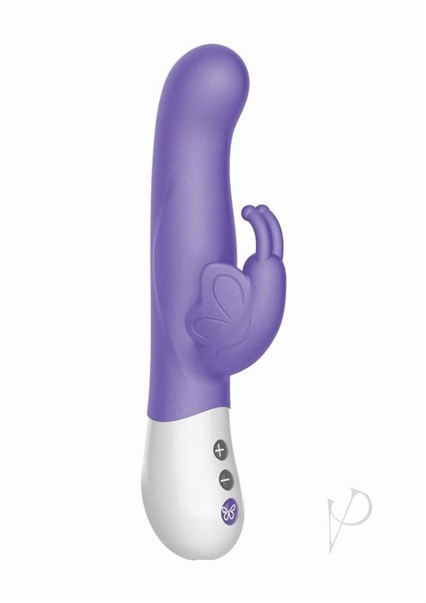 The Dual Stim Butterfly Silicone Rechargeable Rabbit Vibrator Pelvictech