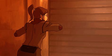 Korra Airbending