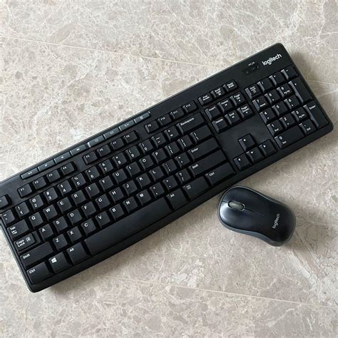 Logitech K270 Wireless Keyboard And Mouse Set Computers And Tech Parts And Accessories Computer
