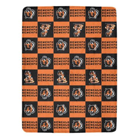 Nfl Cincinnati Bengals Ultra Soft Micro Fleece Blanket 60x80