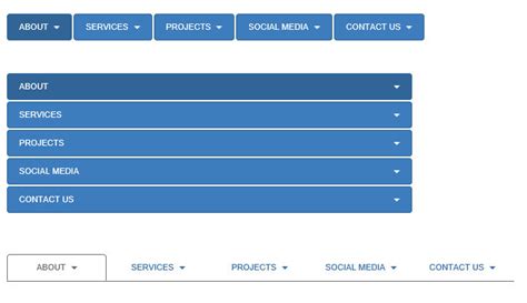 Bootstrap Navigation Bar