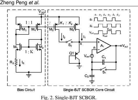 Figure 1 From An Offset Insensitive Switched Capacitor Bandgap Reference With Continuous Output