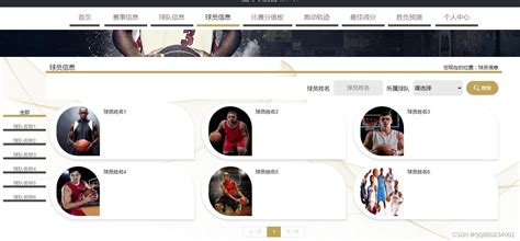 Java基于springbootvue的篮球nba联赛比赛管理系统 前后端分离基于spring Boot体育赛事介绍 Csdn博客