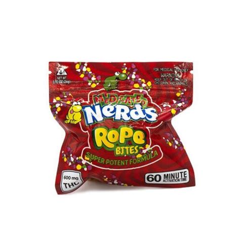 Buy Nerd Rope Bites Original 600mg Thc 10 Pack Online In Canada Bulk Weed