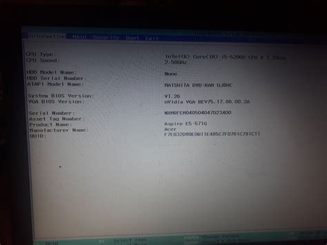 No Bootable Device — Acer Community