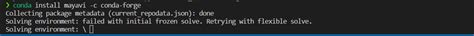 how to install mayavi with ptyhon 3 9 on ubuntu 22 04 by conda · issue