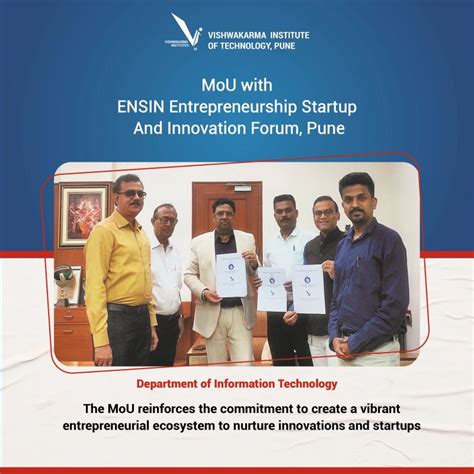 vishwakarma institute of technology on linkedin entrepreneurship