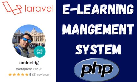 Create Learning Management System Php Laravel School Lms By Amineldg Fiverr