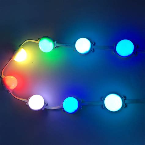 Waterproof 40mm Ip67 Dmx512 Pixel Rgb Led Point Dot Light For Outdoor Facade Lighting Project