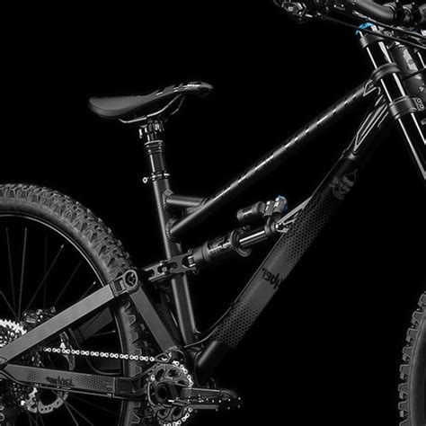 Enlee E17305 6개세트 도로 자전거 프레임 스티커 두꺼운 방수 체인 가드 보호 데칼 모델 다이아몬드