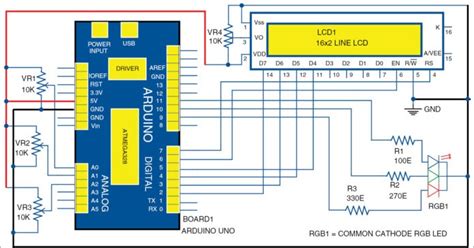 Arduino Based Rgb Colour Code Generator