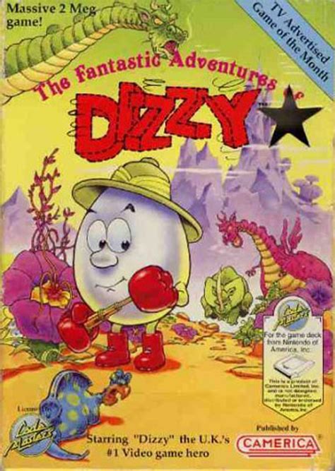 Fantastic Adventures Of Dizzy The Nintendo Nes Original Game For Sale