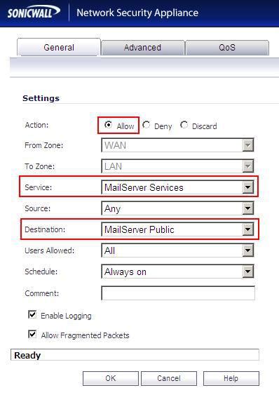 Raju Tech Info Sonicwall Nat Policy Settings