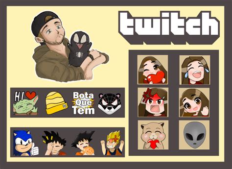 Create Your Cutes Emotes For Twitch By Miguelhd4k Fiverr