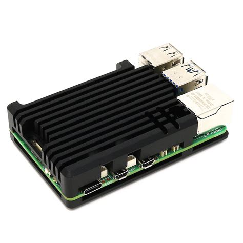Aluminium Armour Heatsink Case For Raspberry Pi 5 The Pi Hut