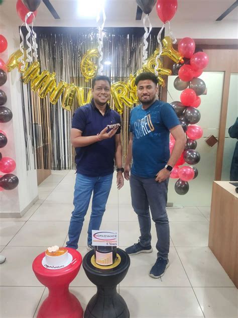 Bhautik Poriya On Linkedin Anniversary Celebration