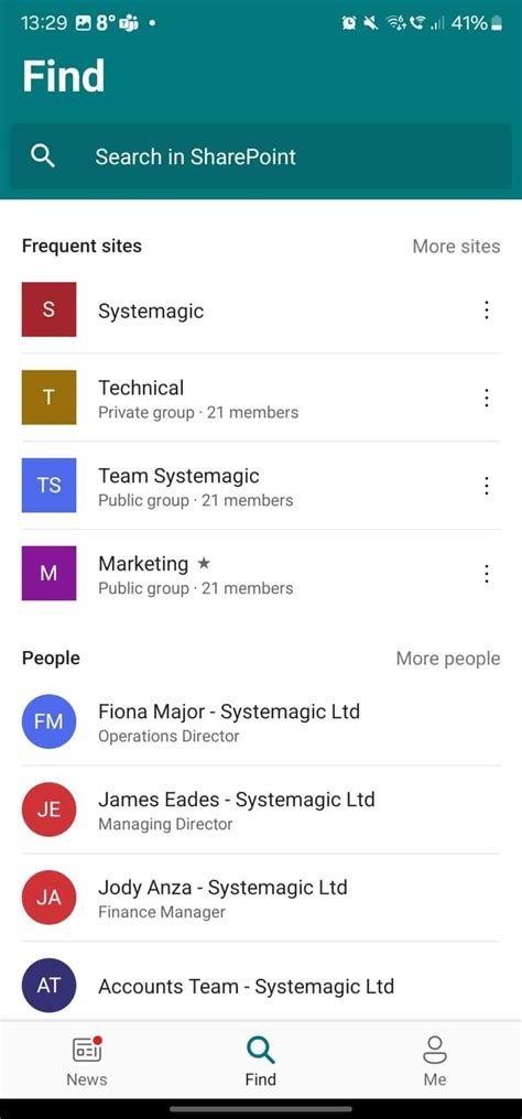 Accessing SharePoint On IOS Android Systemagic