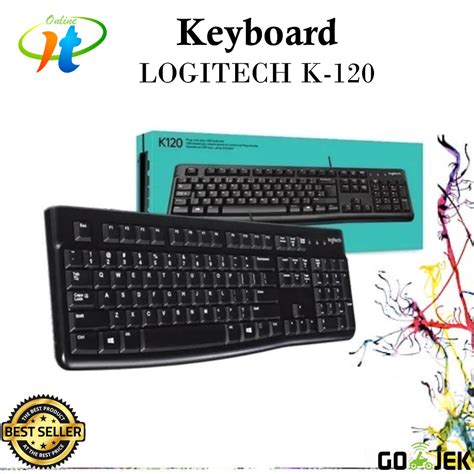 Jual LOGITECH K120 KEYBOARD MOUSE KEYBOARD USB 100 ORIGINAL K120 Logitech K120 Keyboard Wired