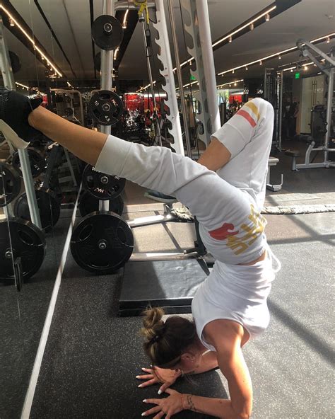 Charisma Carpenter Sexy In A Gym Hot Celebs Home