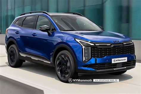 결국 이렇게 바뀌나 기아 스포티지 페이스리프트 최신 예상도