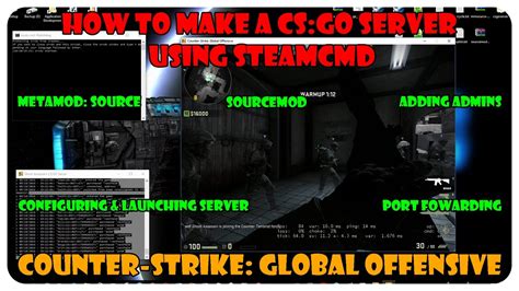 How To Setup A CS GO Server With SteamCMD YouTube