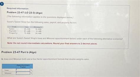 Solved Problem LO Algo The Following Chegg Com