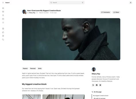 Aspect Priority Vision